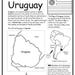 Countries of South America Printable Introductory Geography Worksheets ...