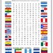 Spanish Speaking Countries Printable Word Search Puzzle - Etsy