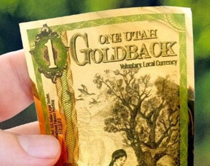 10 Pack of 24k Gold Utah, Nevada And/or Wyoming Goldbacks - Etsy