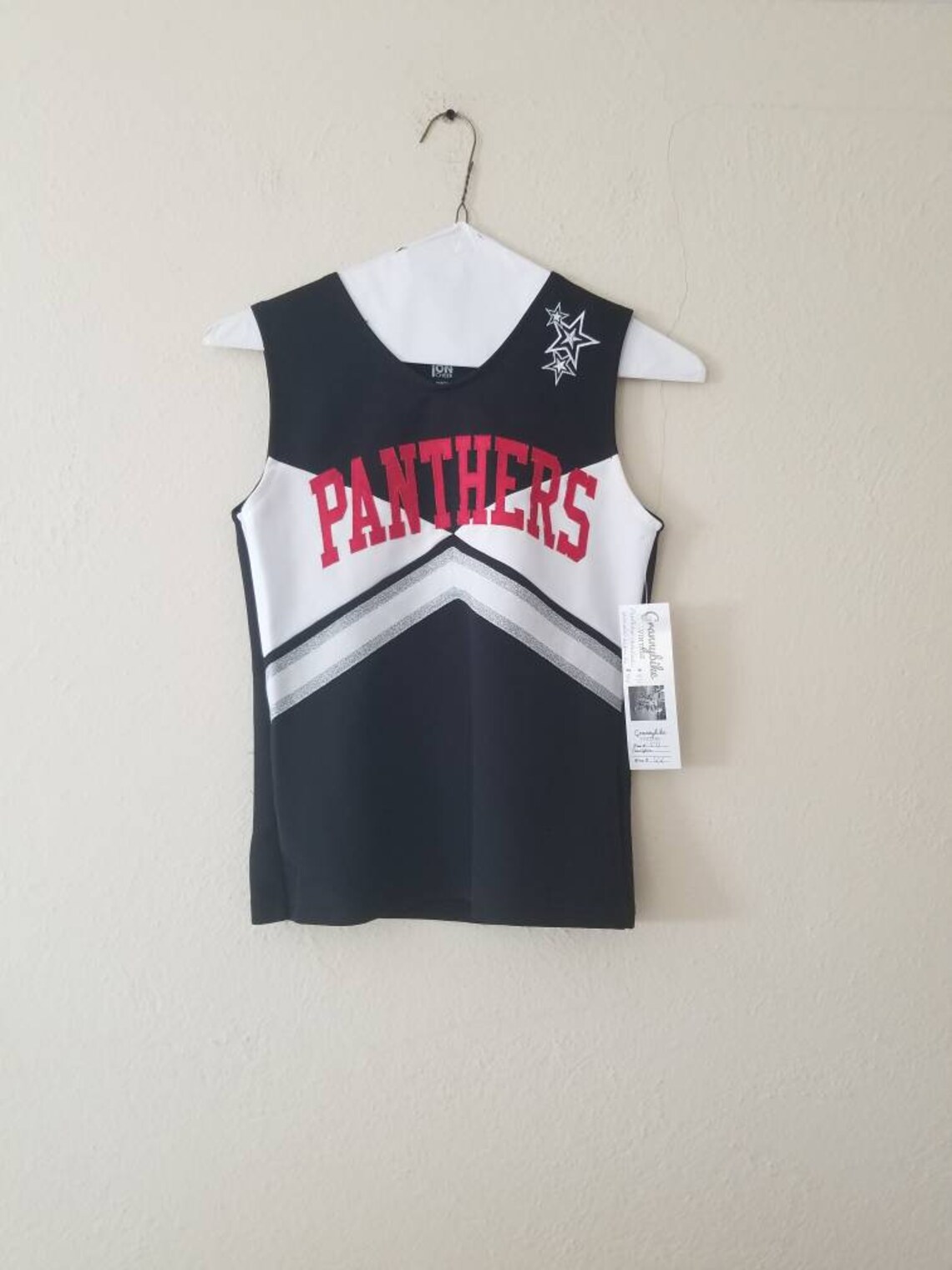 Panthers Cheerleader Top Cheerleading Uniform Cheer Youth - Etsy