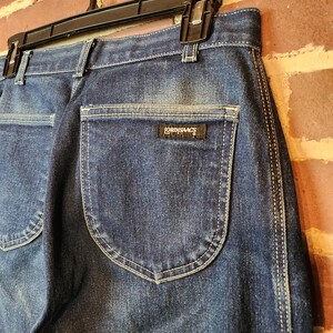70s Jeans, Ladies 10, Dark Wash, Blue, Tapered, Lord Isaacs, 28x31 - Etsy