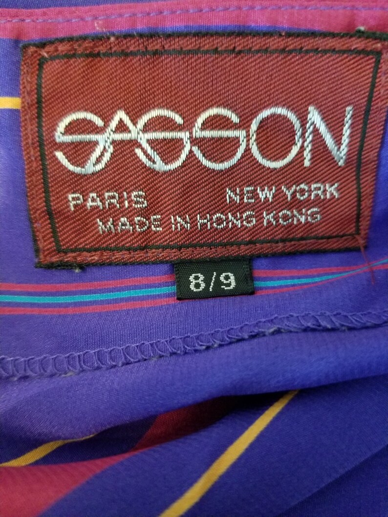 SASSON 3 Pc Set, 36, Purple Striped - Etsy