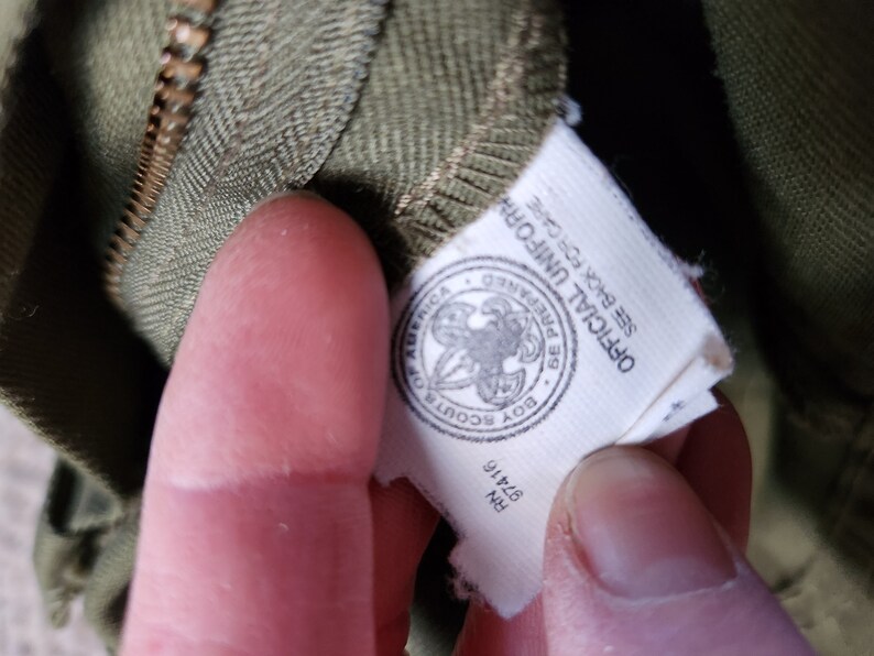 BSA Pants, Mens Uniform Pants, 34x34, Boy Scouts of America, Olive ...