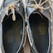 10 Mens 80s Sebago Docksiders, Very Dark Navy Blue Leather With White ...