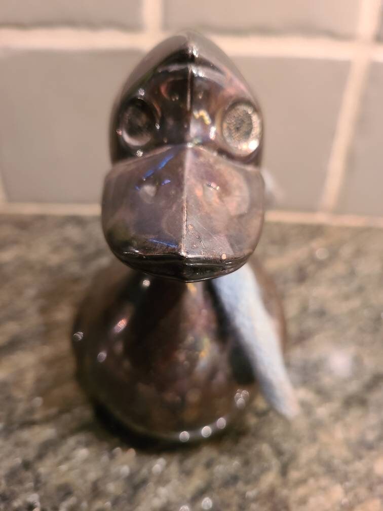 Duck Bank, Vintage Early 70s, Silver Plate, Denmark - Etsy