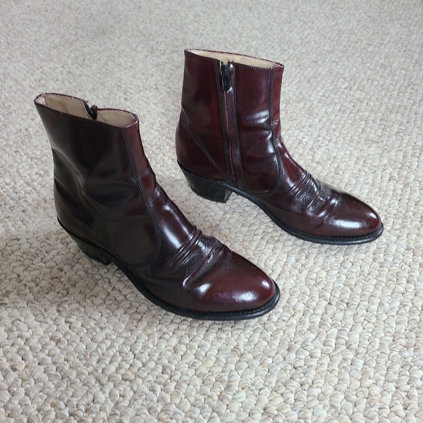 60s Motorcycle Boots - Etsy