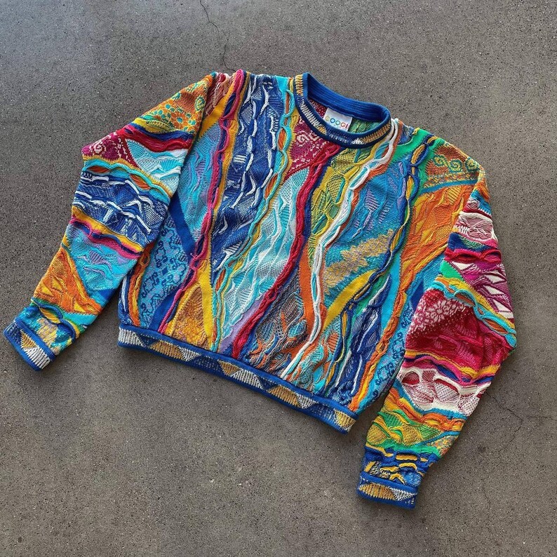 COOGI 90s Sweater the Unicorn Colorful - Etsy