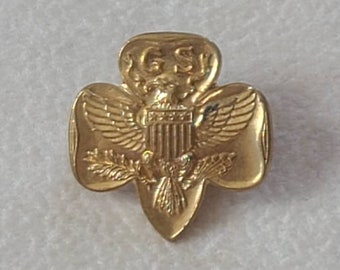 Girl Scout Gold Pin - Etsy
