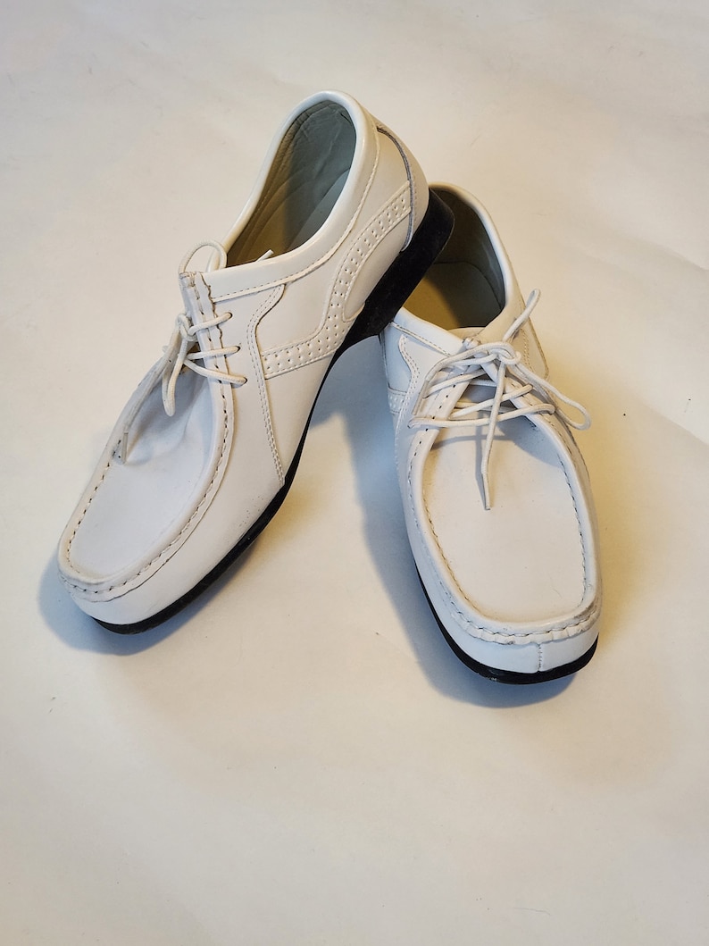 70s White Shoes, Size Ladies 11 W, Nurse Shoes, Cousin Eddie Shoes ...