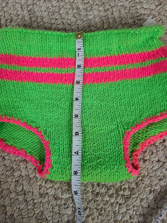 60s bikini, hand knit, bathing suit, child or very sm… - Gem