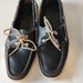 10 Mens 80s Sebago Docksiders, Very Dark Navy Blue Leather With White ...