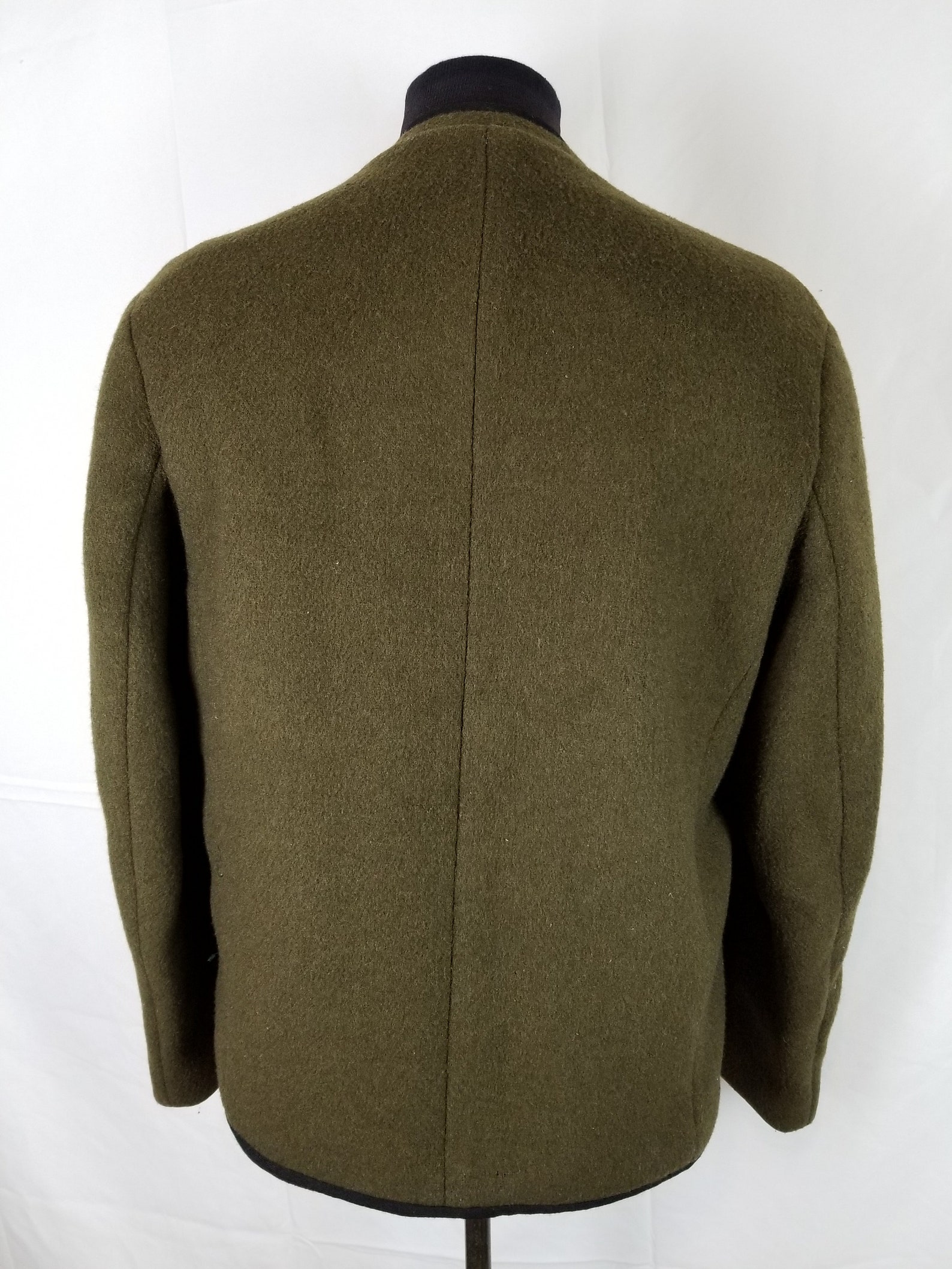 Vintage German Wool Coat, Lederhosen Style, Oktoberfest, Munich Green ...