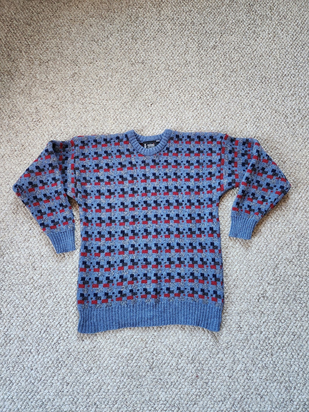 Vintage Wool Sweater, Eskimo Brand, Made in England, 42 Chest - Etsy