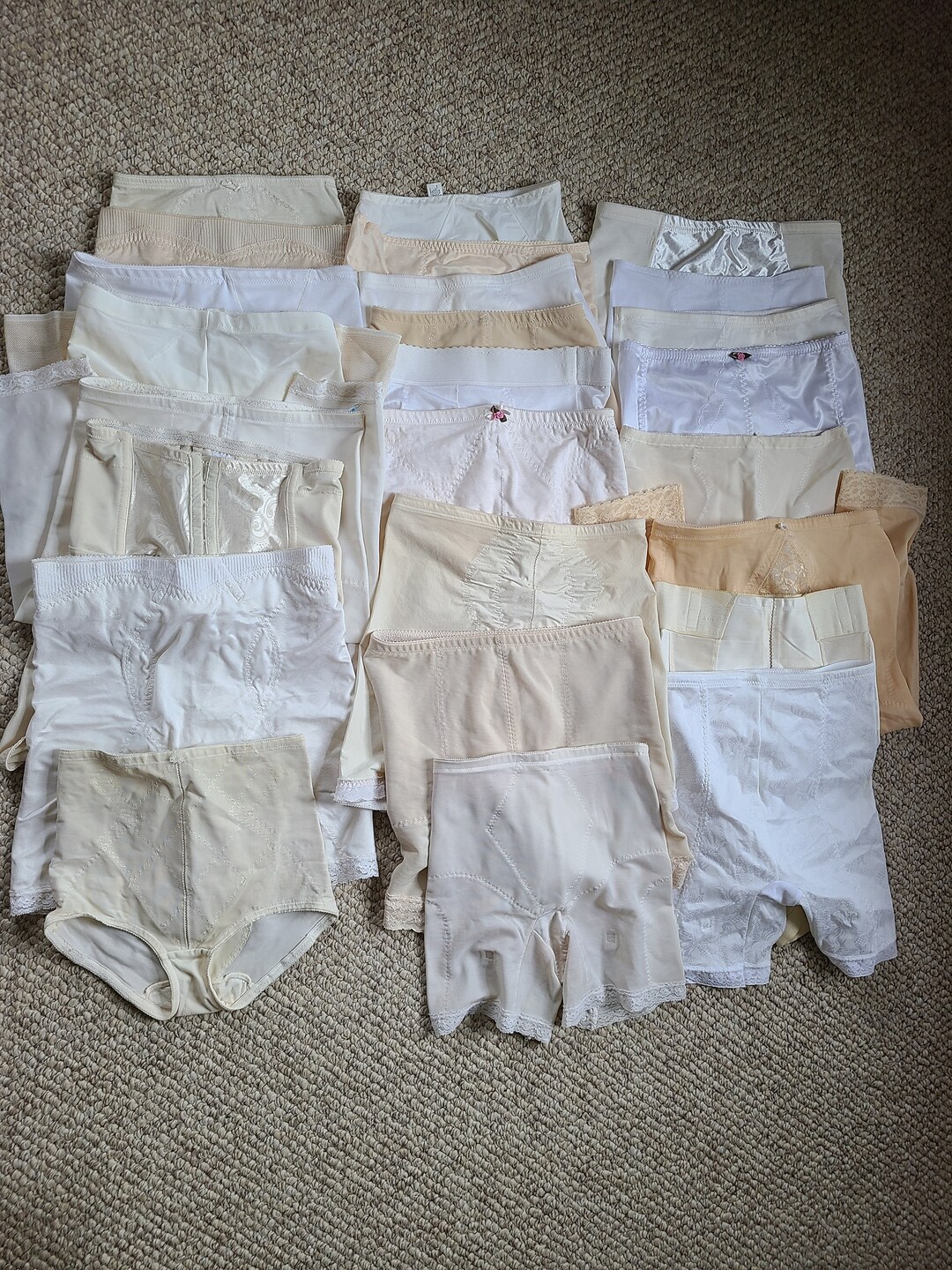 25 Vintage Girdle Lot Lingerie Lot Bulk Panties Etsy