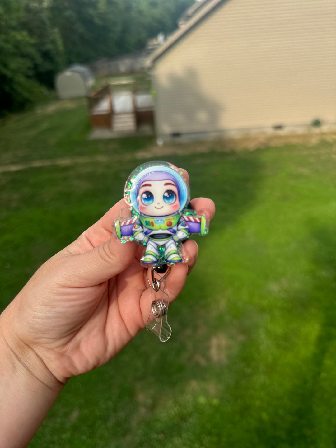Toy Character Badge Reel - Etsy