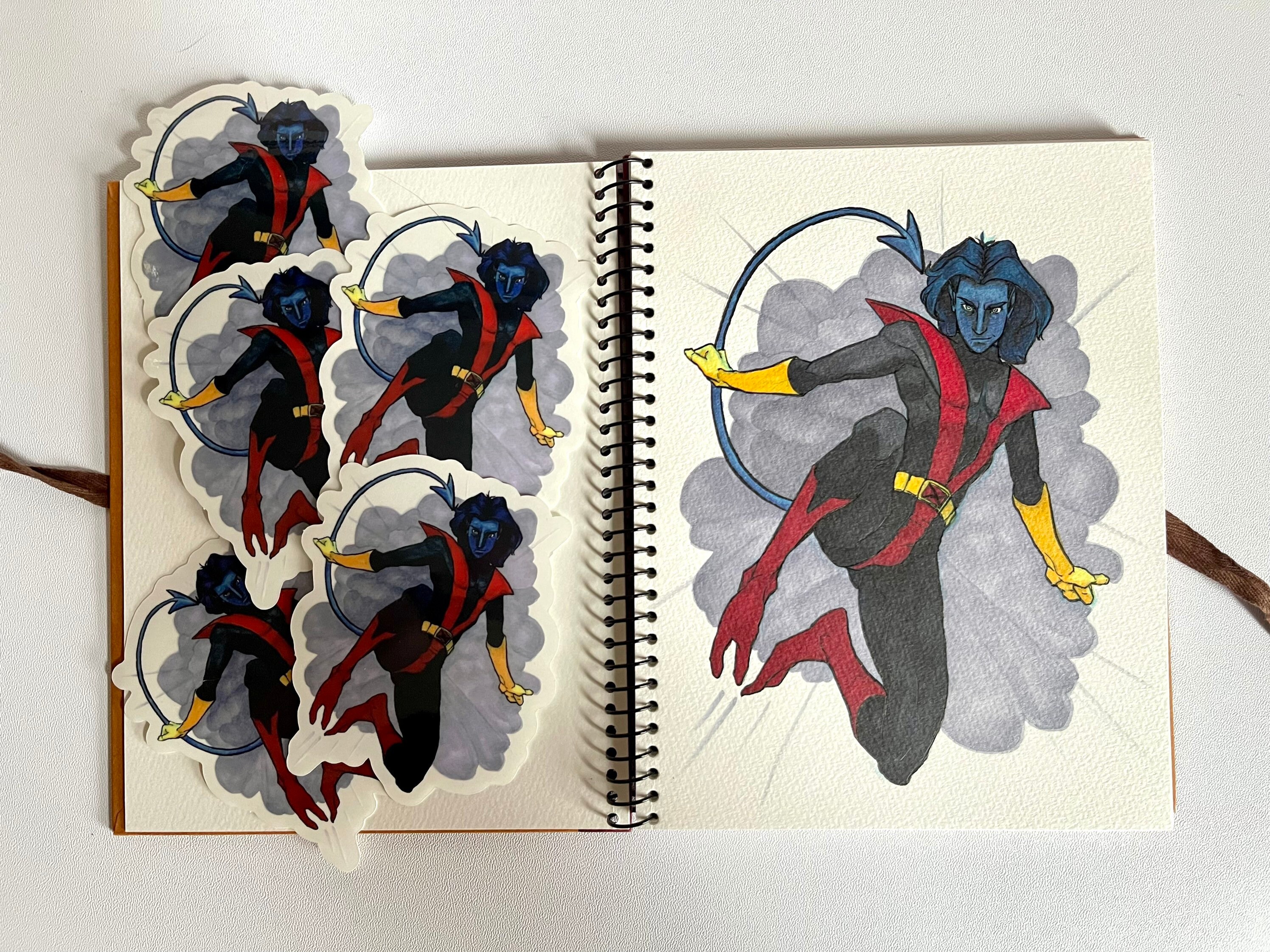 X-men Evolution Nightcrawler Sticker - Etsy