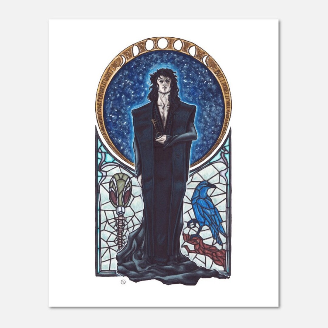 Morpheus With the Key to Hell Print - Etsy