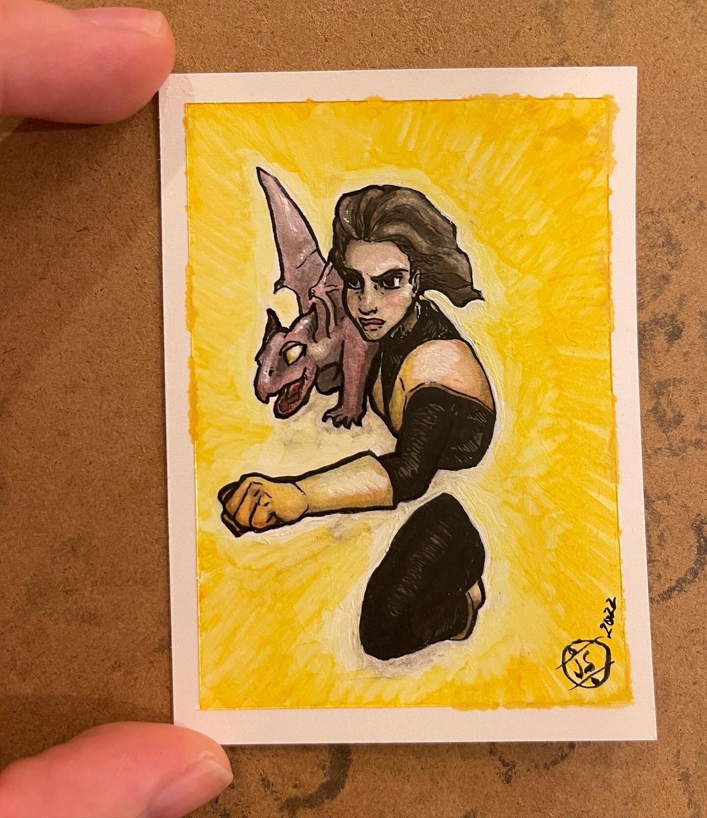 Original Art Card Commission - Etsy