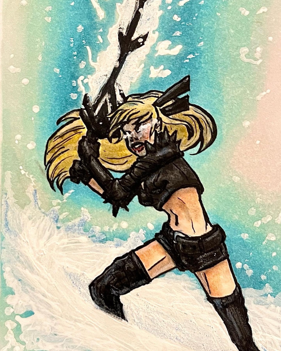 Original Art Card Commission - Etsy