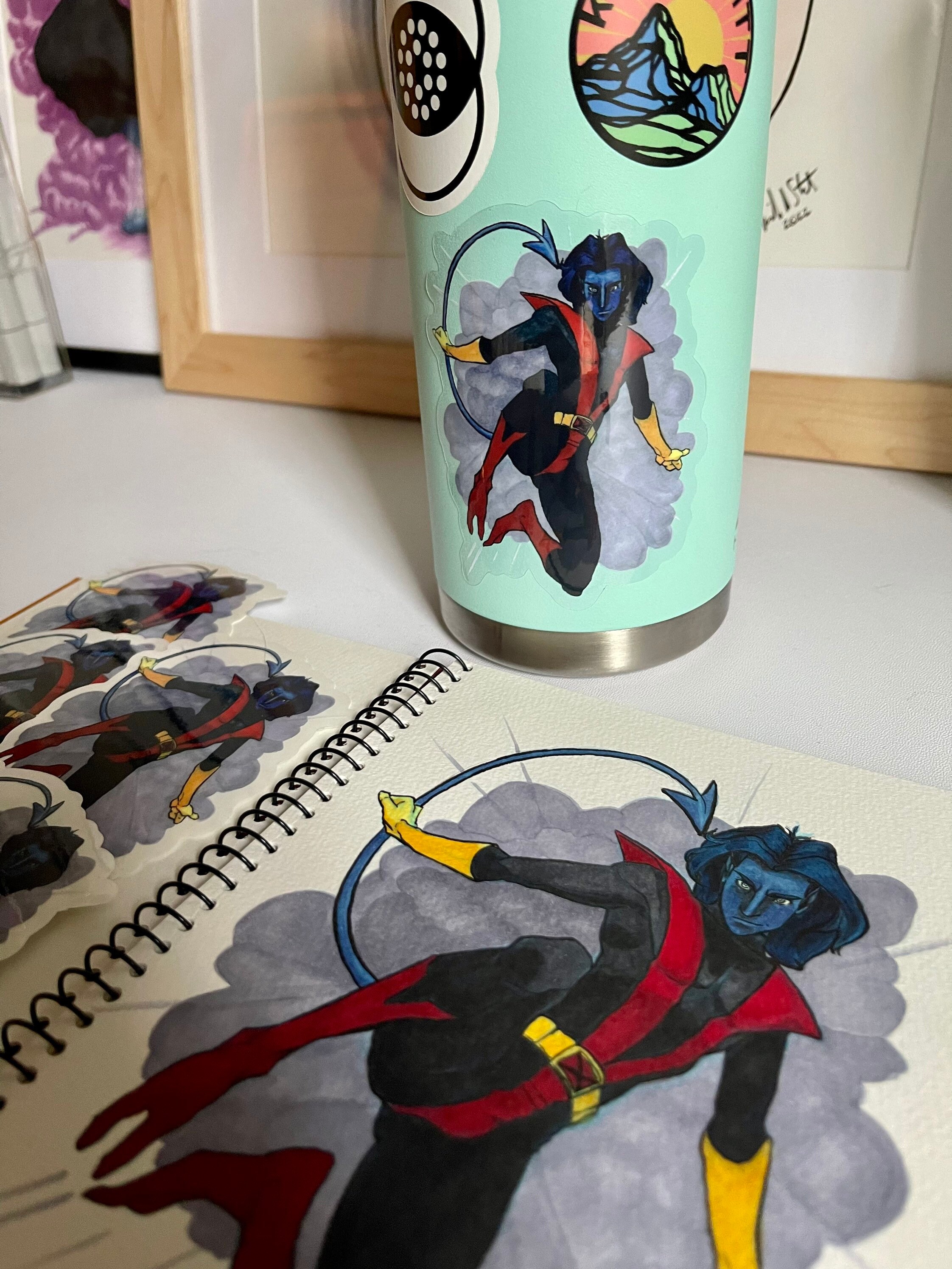 X-men Evolution Nightcrawler Sticker - Etsy