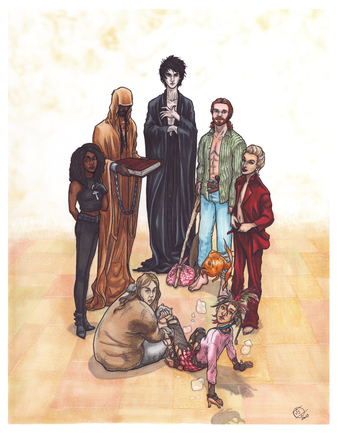 The Endless - Frank Quitely Homage Original Art - Etsy