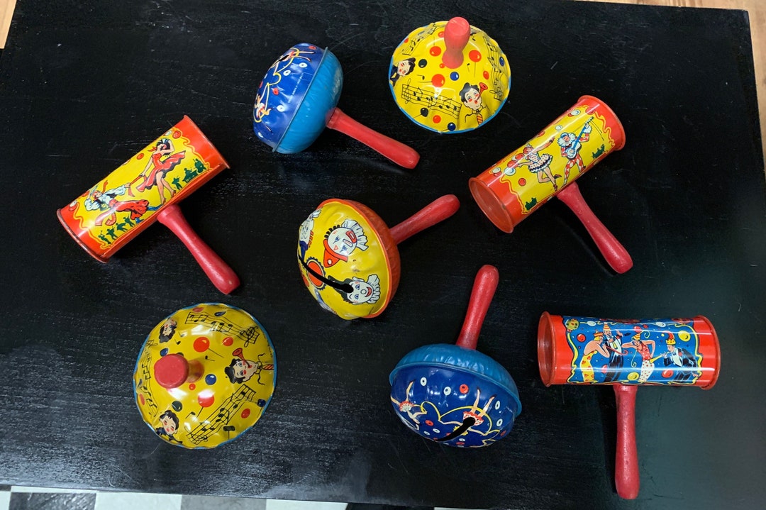 Vintages Party Noise Makers Set of Eight - Etsy