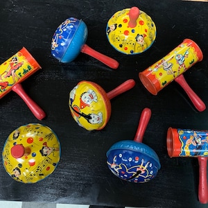 Vintages Party Noise Makers Set of Eight - Etsy