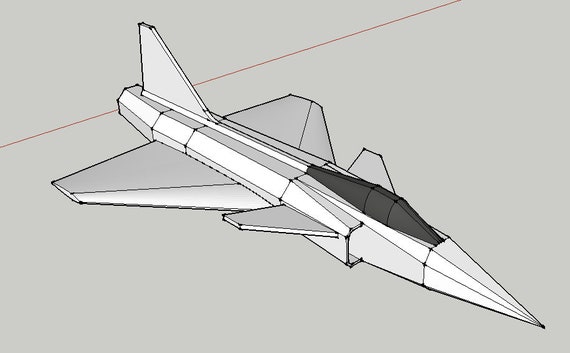 70mm Hand Launch Saab Gripen Plans | Etsy