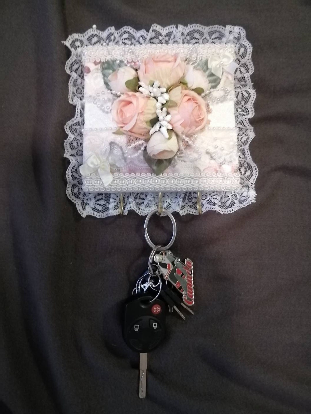 Shabby Chic Decor Shabby Chic Key Holder Jewellery Holder - Etsy