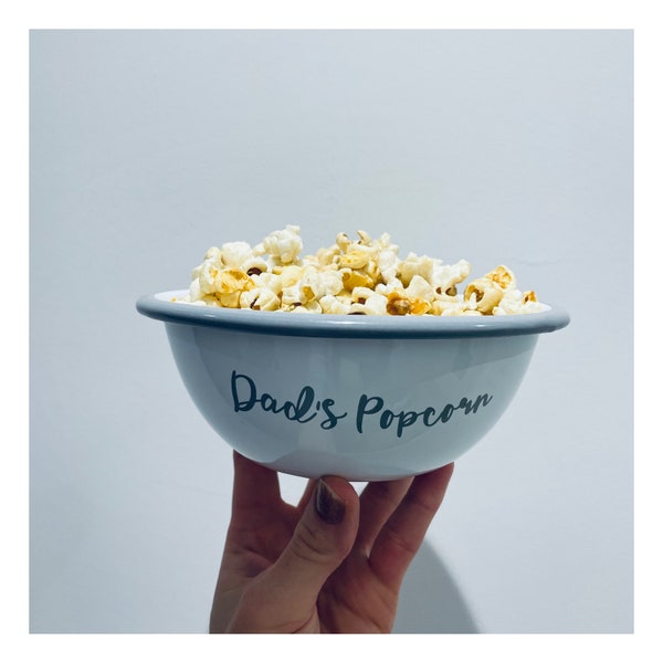 Popcorn Bowl - Etsy