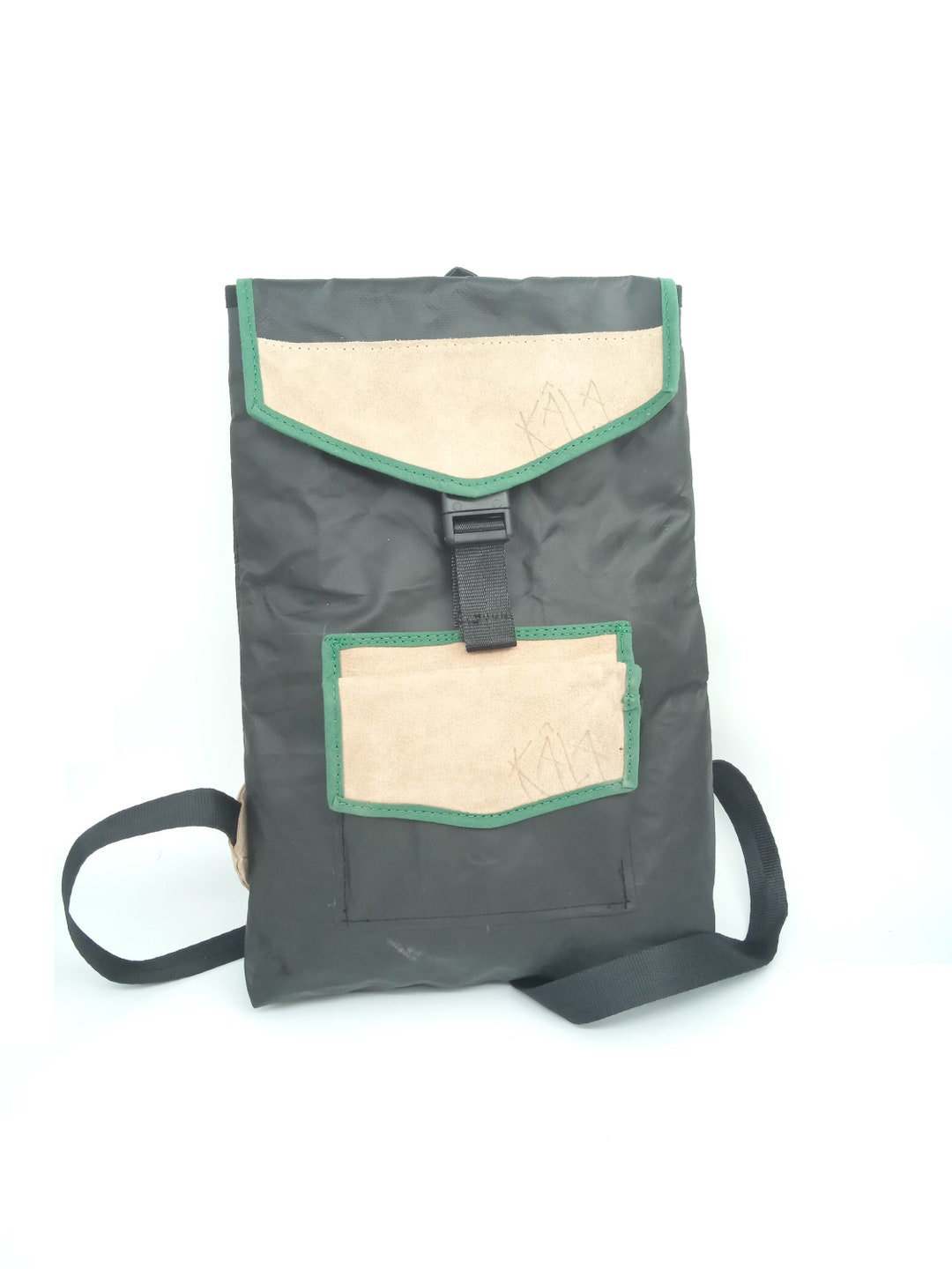 Upcycled Life Raft Backpack "borealis" - Etsy