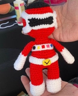 Power Rangers in Space Crochet Pattern - Etsy