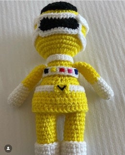 Power Rangers in Space Crochet Pattern - Etsy
