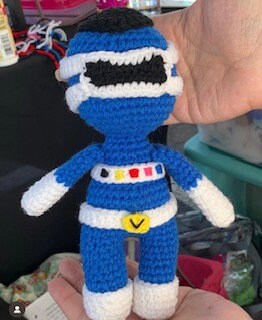 Power Rangers in Space Crochet Pattern - Etsy