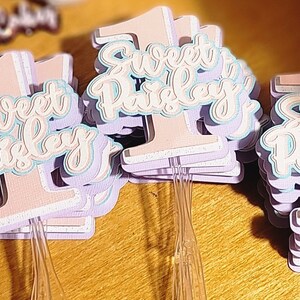 Sweet One First Birthday 3D Letters Sweets Theme Party - Etsy