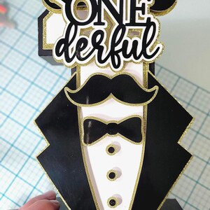 Mr Onederful Personalized 3d Number, 1st Birthday Photo Prop or Table ...