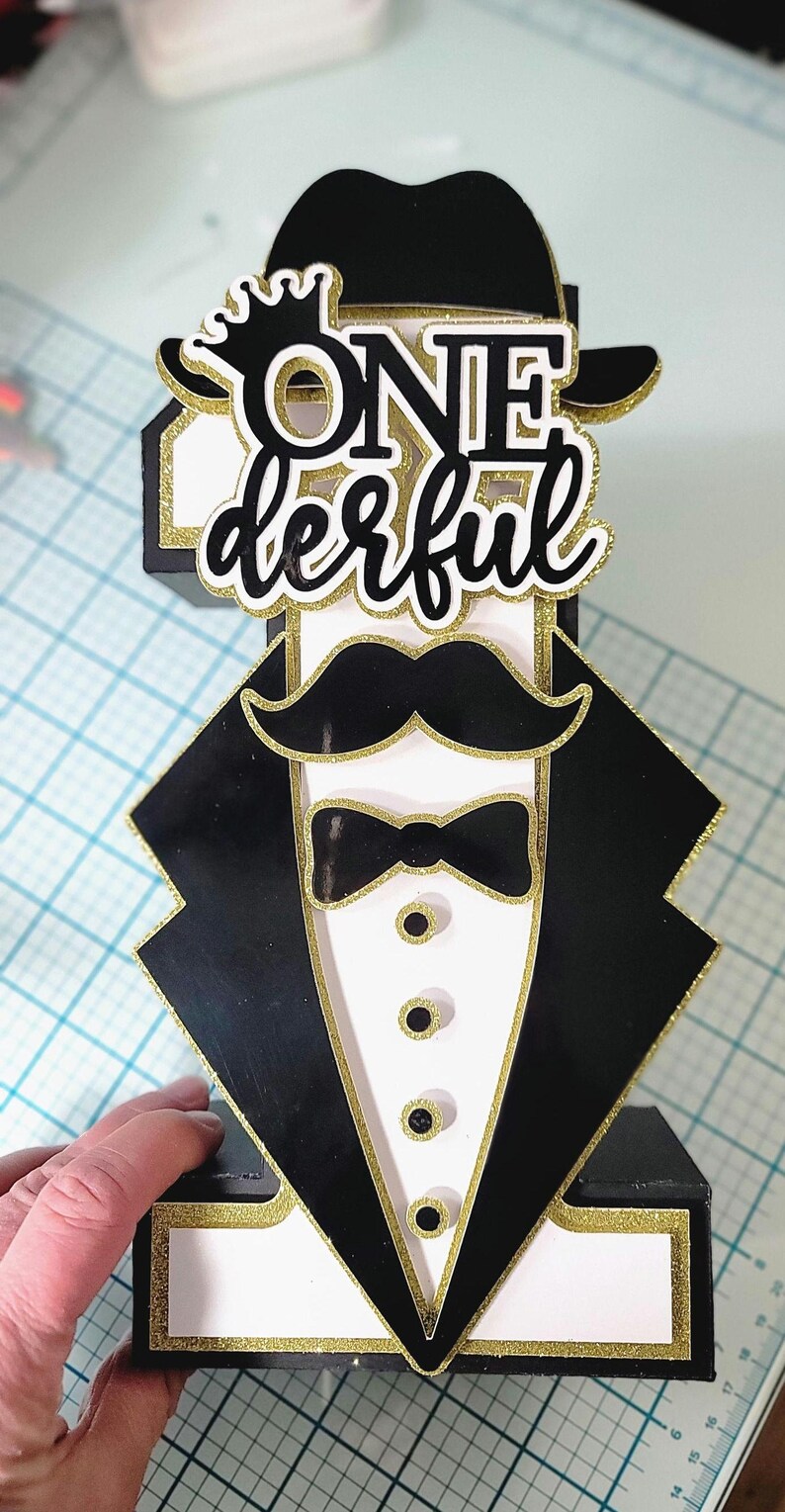 Mr Onederful Personalized 3d Number, 1st Birthday Photo Prop or Table ...