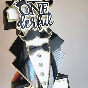 Mr Onederful Personalized 3d Number, 1st Birthday Photo Prop or Table ...