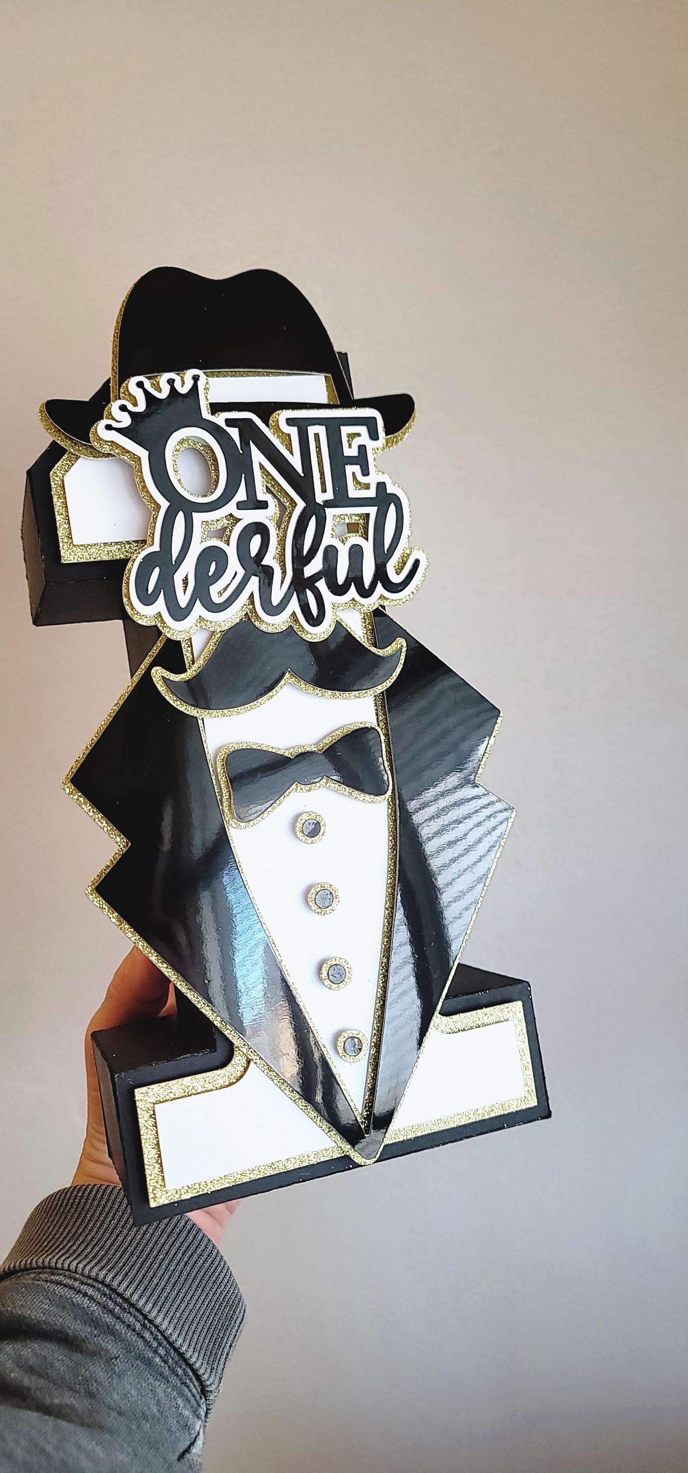 Mr Onederful Personalized 3d Number, 1st Birthday Photo Prop or Table ...