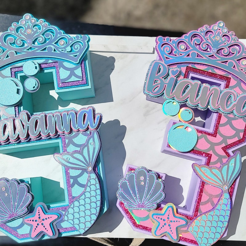 Mermaid Centerpieces - Etsy