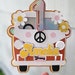 Groovy One, Hippy Bus With Daisy Cake Topper, Two Groovy, Groovy Baby ...