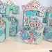 Mermaid Theme 3d Numbers, Table Centerpiece and Party Decorations, 10 ...