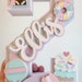 Two Sweet Personalized 3D Number 2, Sweets Birthday Party Decoration or ...