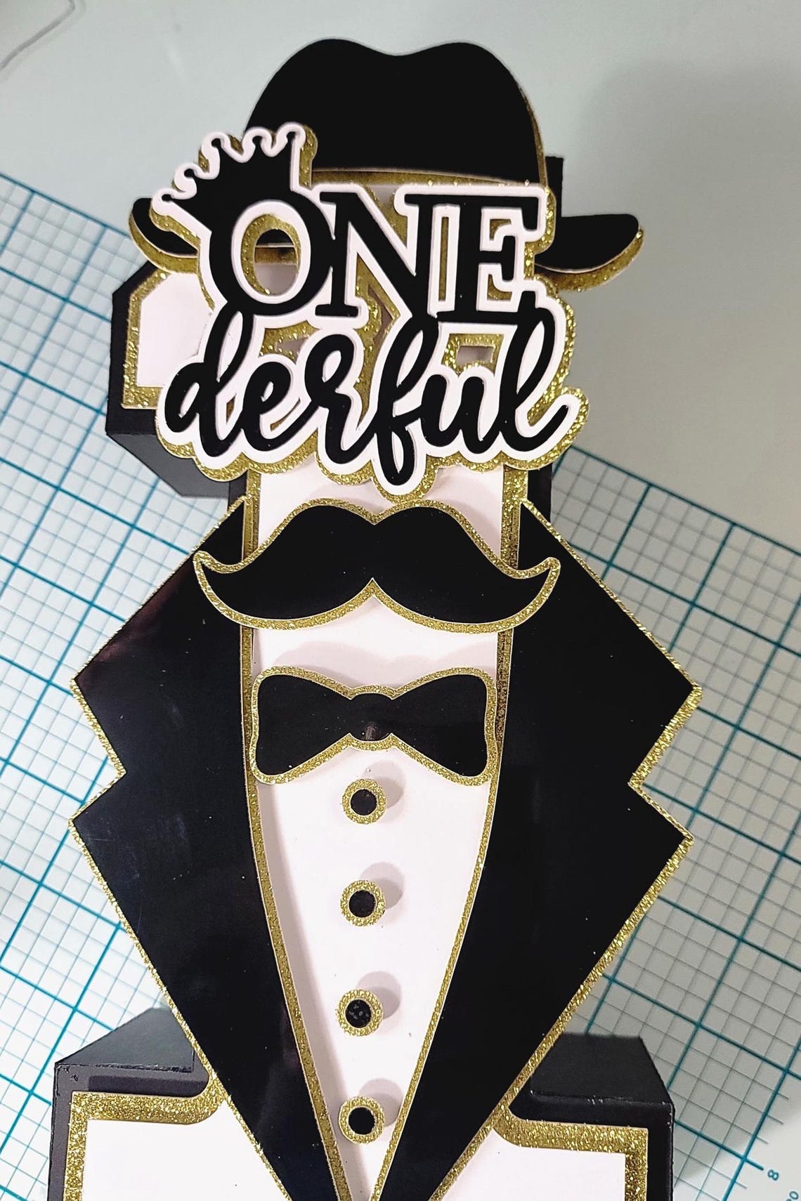 Mr Onederful Personalized 3d Number, 1st Birthday Photo Prop or Table ...