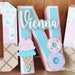 Sweet One First Birthday 3D Letters, Sweets Theme Party Decoration ...