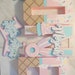 Sweet One First Birthday 3D Letters, Sweets Theme Party Decoration ...