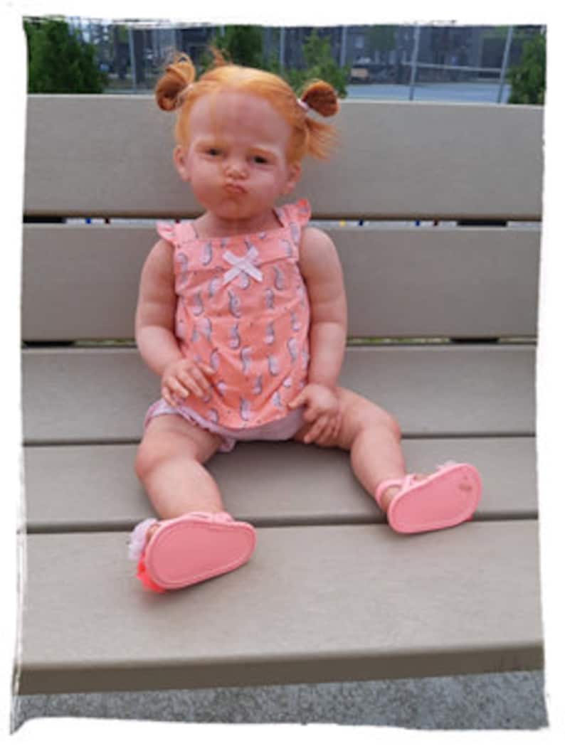 Reborn Toddler Grumpy Grace by Ping Lau Ping Lau Reborn Kit | Etsy