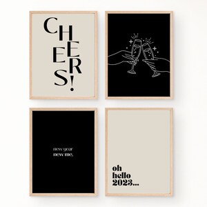 New Years Eve Decorations 13 PRINTABLES 2023 New Years Eve - Etsy