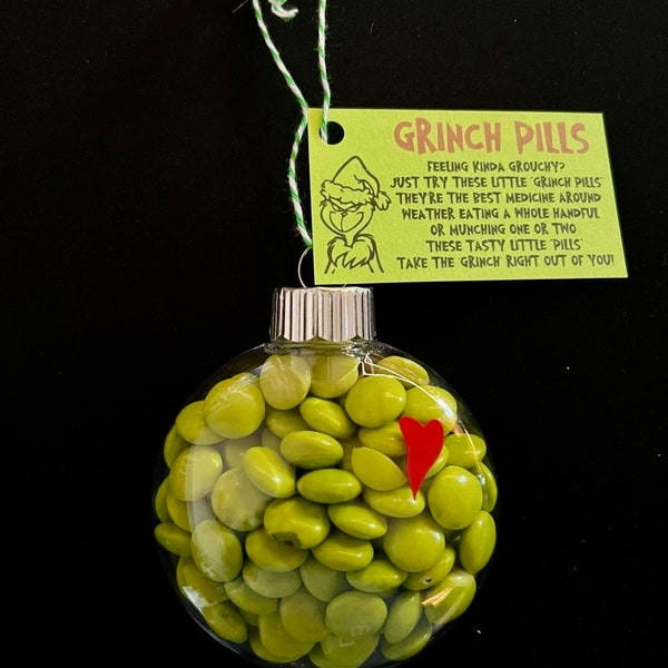 Grinch Pills - Etsy