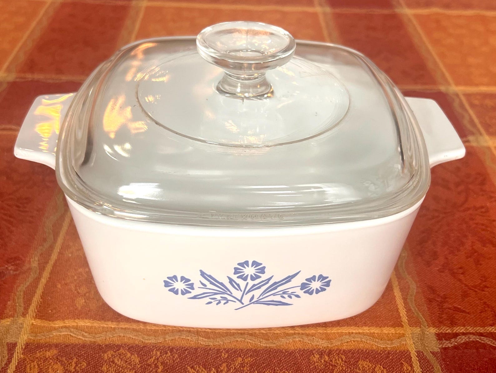 Vintage Corning Ware Blue Cornflower Casserole Baking Dish ...